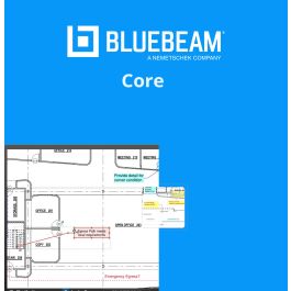 Bluebeam Core single user commercial annual subscription