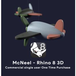 McNeel - Rhino 8 3D Commercial single user One Time Purchase